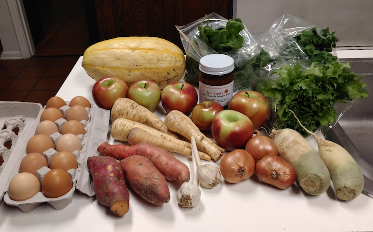 Winter CSA, week 4 - Monica